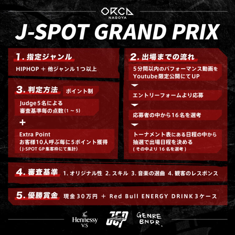 J-SPOT GRAND PRIX | ORCA NAGOYA
