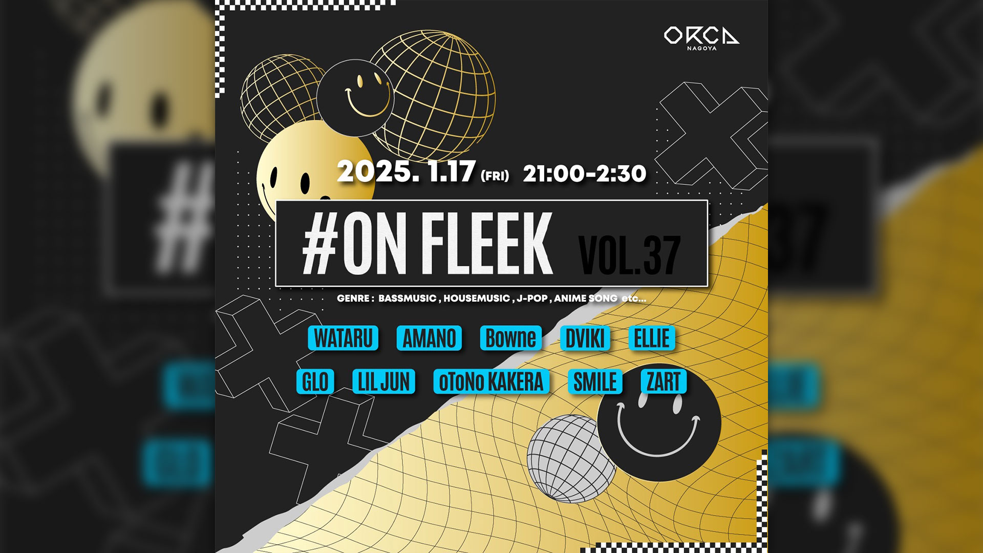 #ON FLEEK VOL.37 | ORCA NAGOYA